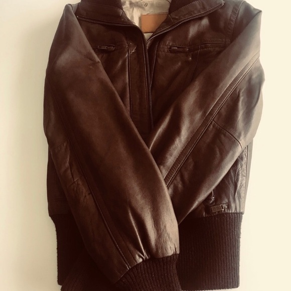 Emu | Jackets & Coats | Emu Third Reef Leather Bomber Jacket | Poshmark